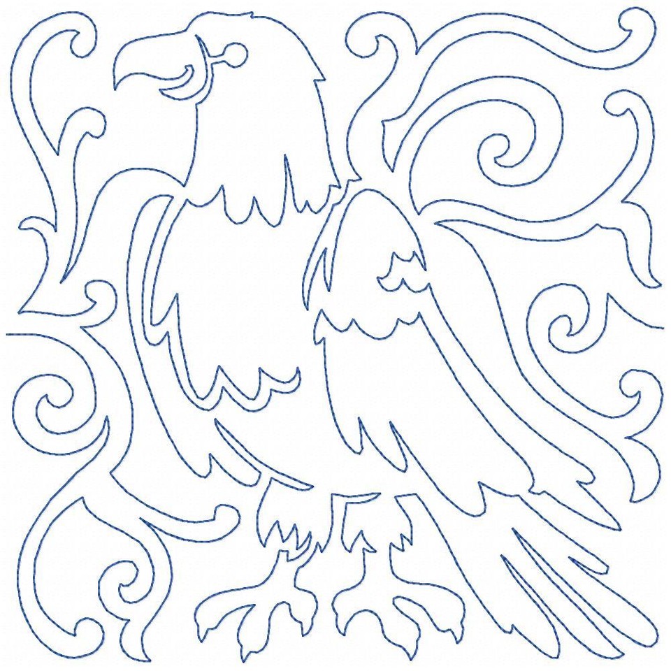 Free Motion Cute American Blocks 12 Machine Embroidery Designs Quilt 5 ...