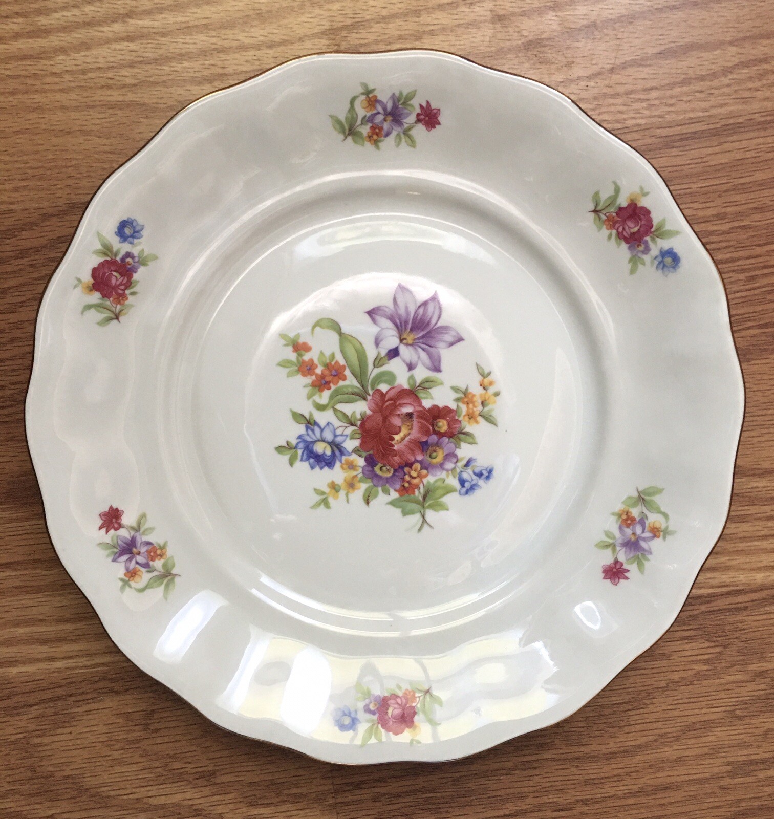 Vtg Lot of 8 Favolina-Karolina 10 1/2" Dinner Plates Discontinued/Rare ...