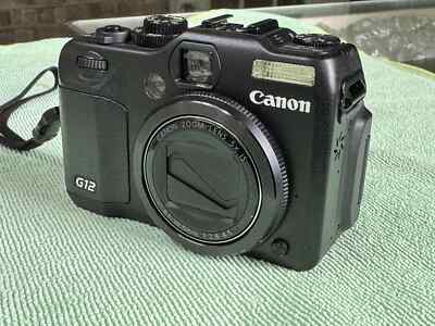 Canon PowerShot G12 10.0MP Digital Camera - with Box & Accessories ...