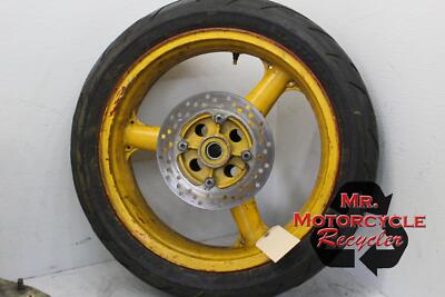 00-06 KAWASAKI NINJA ZX12R ZX12 ZX-12 1200 STRAIGHT REAR WHEEL 17 X 6. ...