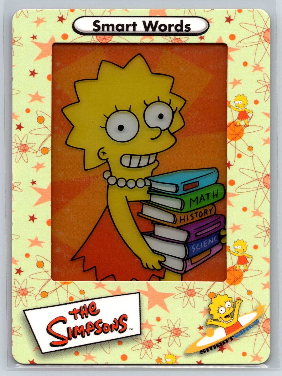 Bart Simpson Math Quotes Set Of 3 Simpsons Comic Book Cards Square