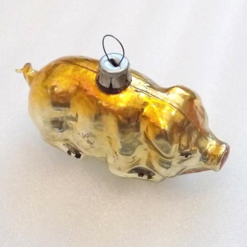 Rare Vintage USSR Glass Russian Christmas Ornament Xmas Tree Decoration ...