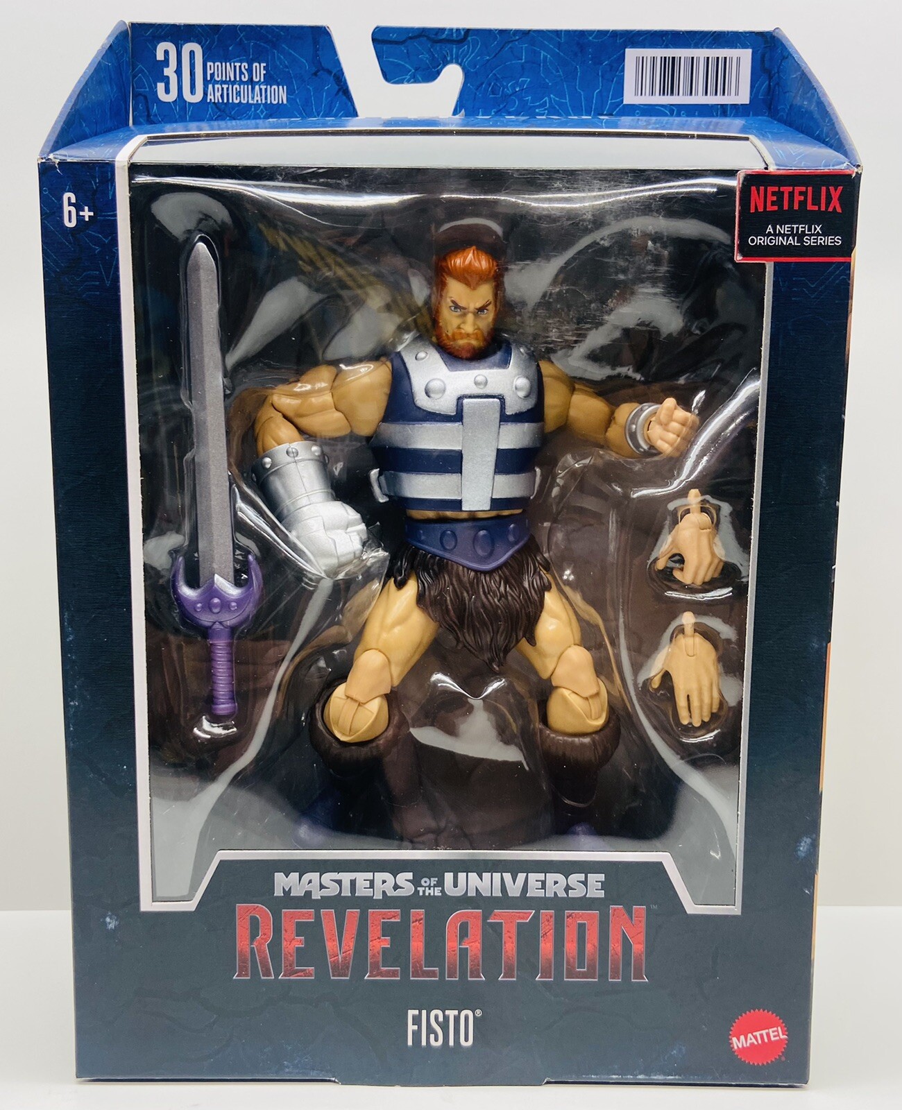 MOTU (FISTO) HE-MAN MASTERS OF THE UNIVERSE REVELATIONS MASTERVERSE ...