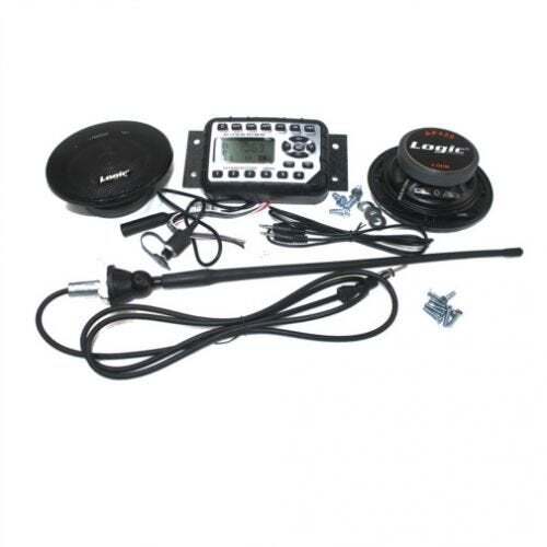 Jensen Mini Heavy-Duty Radio Kit for RT Track Loader fits Gehl RT175 ...
