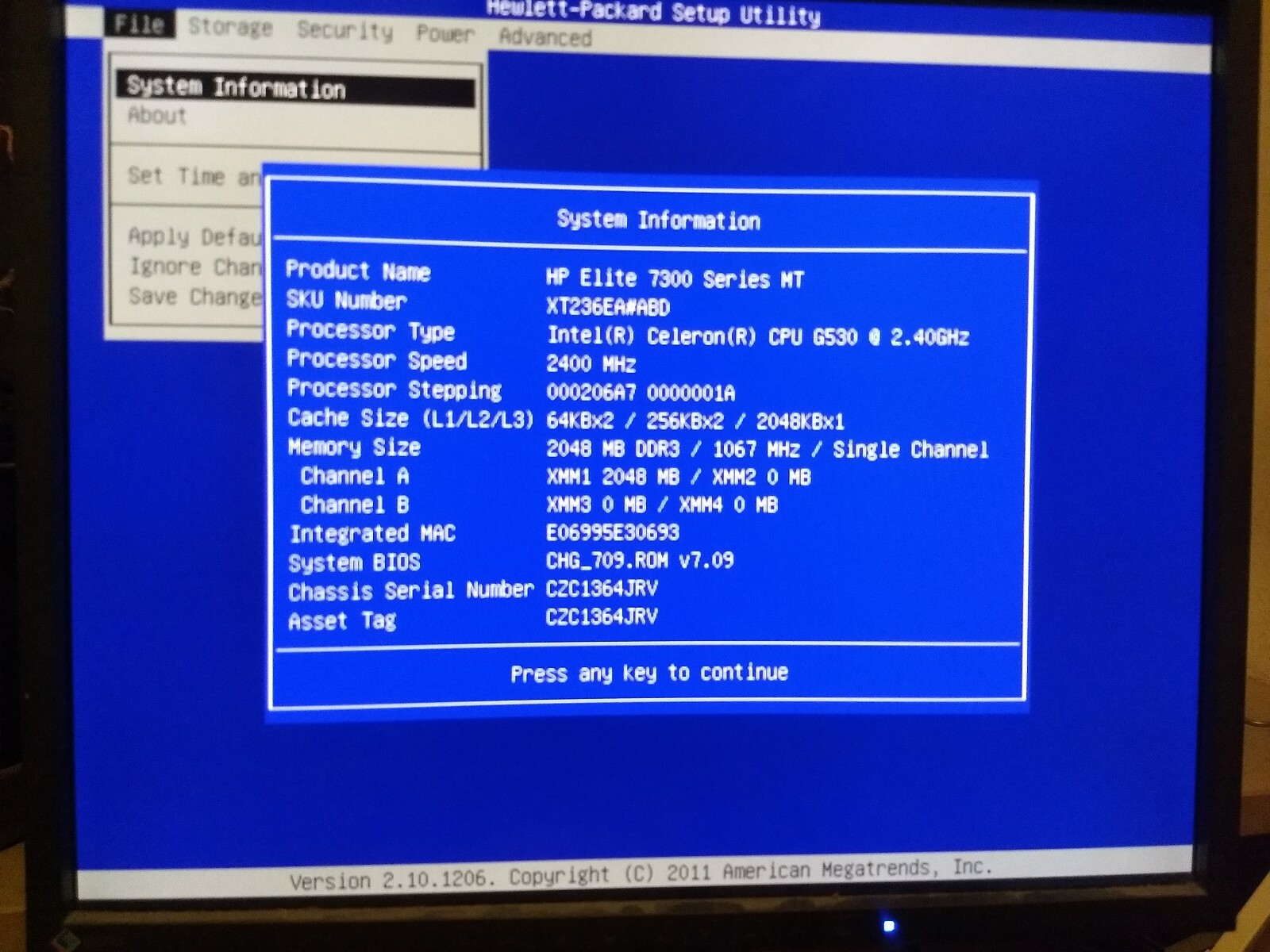 HP IPISB-CH2 aus Elite 7300 PC, LGA 1155, H67, SATA 6gb, USB 3.0 | eBay