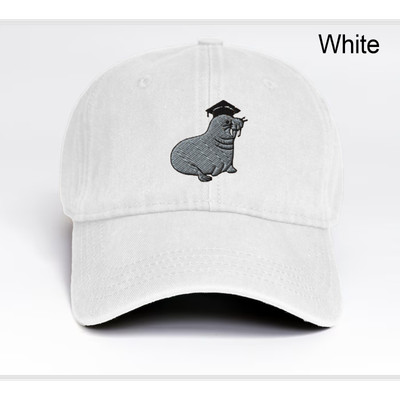 Personalized Cute Walrus Embroidered Hat, Funny Baseball Cap, Trucker ...