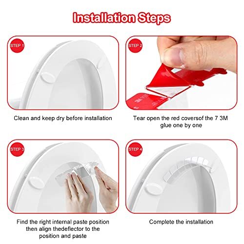 Urine Deflector for Toilet Toilet Splashing Guard Pee Guard Toilet ...