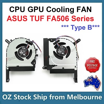 CPU GPU Cooling Fan ASUS FA506I FA506IC FA506IE FA506IHR FA506Q FA506QM ...