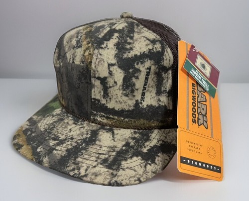Trebark Bigwoods Camo SnapBack Mesh Rope Trucker Hat Northwest ...