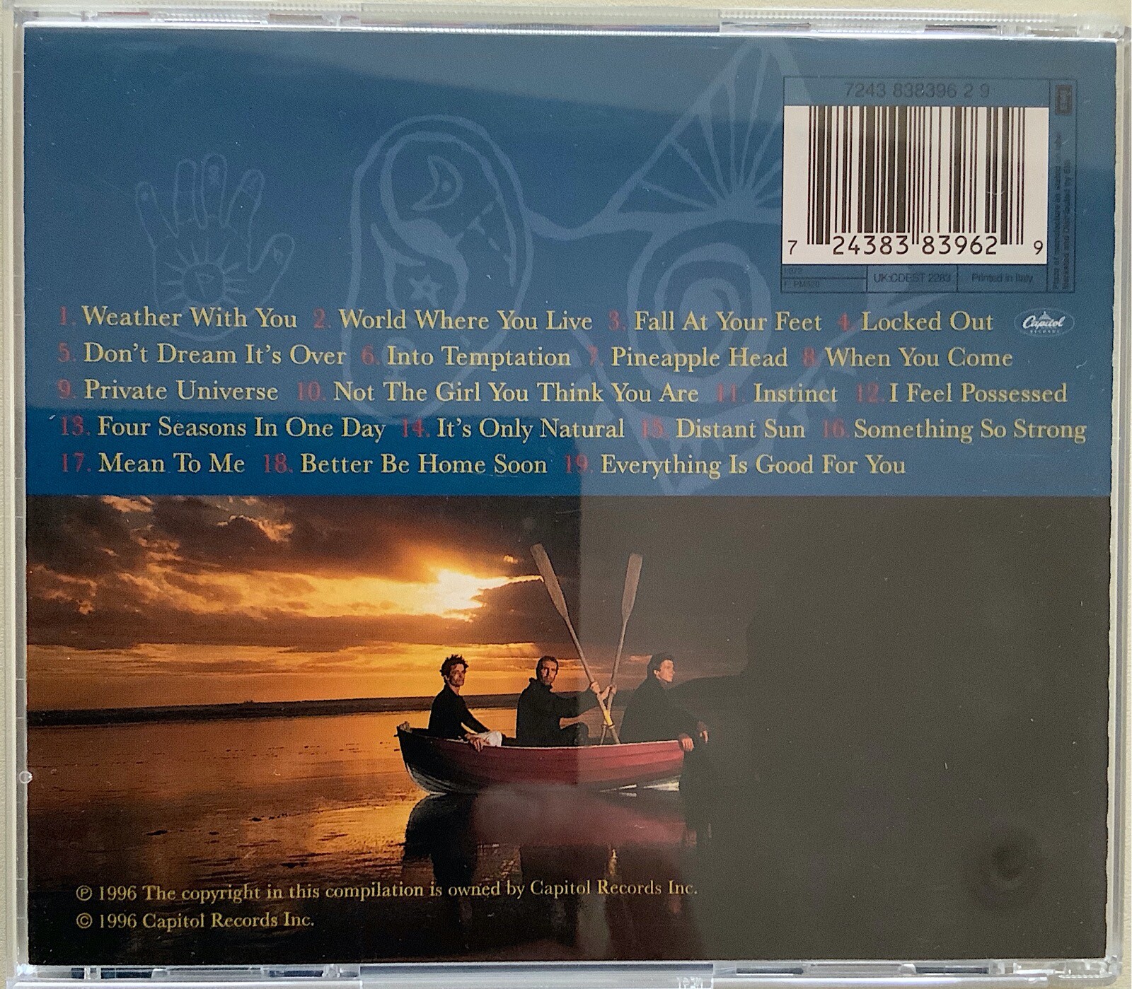 Crowded House, Recurring Dream The Very Best Of, Album, 1996 ...