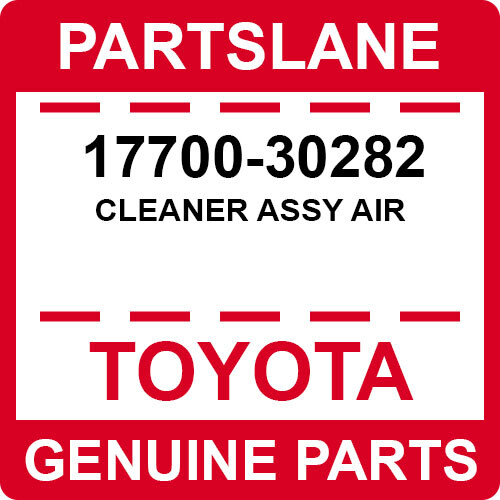 17700-30282 Toyota OEM Genuine CLEANER ASSY AIR | eBay