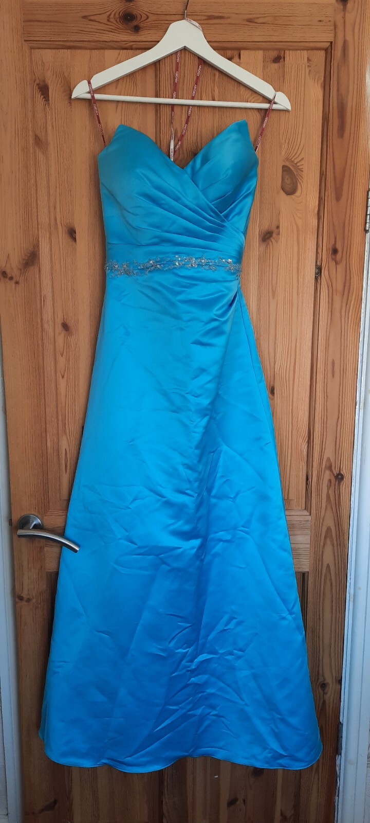 Bridesmaid Dress Veromia Size 8 prom dress azure wedding summer | eBay UK