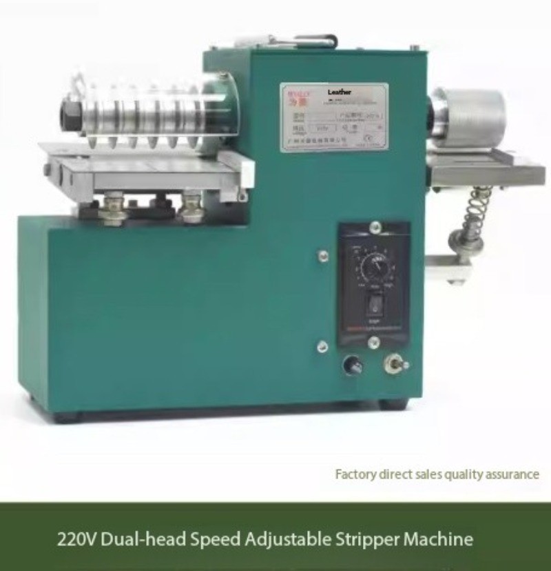 Electric Leather Strap Cutter Belt Strap Cutting Machine Double Head ...