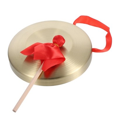 1 Set Chinese Gong Hand Gong Kids Copper Gong Musical Toy for Festival ...