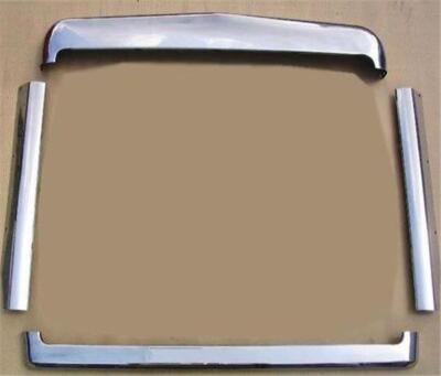 International 9300 9370 SFA / SBA Aftermarket Stainless Grille Surround ...