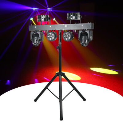 5 in1 LED Moving Head Par Effect Light with Tripod Stand DMX for DJ ...