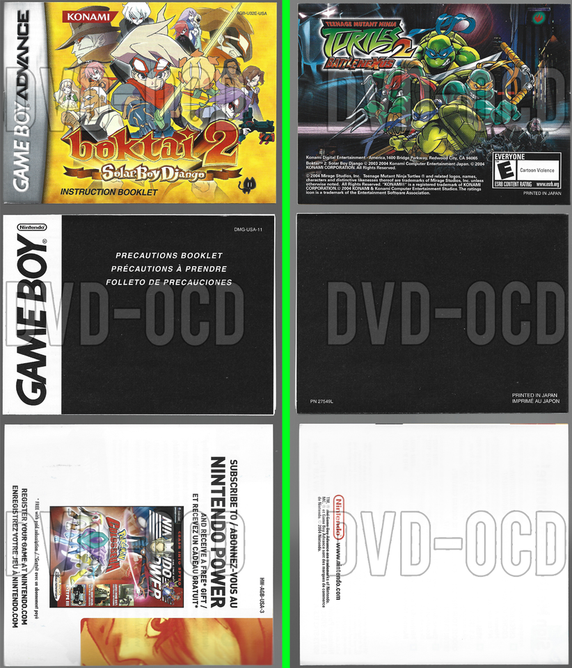 Boktai 2: Solar Boy Django - Nintendo Game Boy Advance (Complete ...