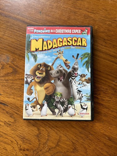Madagascar (DVD, 2005) Full Frame Animated Comedy Family Chris Rock Ben ...