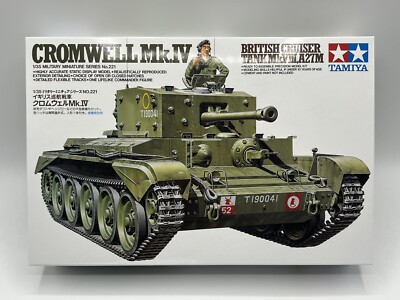 Tamiya 35221 British Cromwell Mk.IV Tank 1:35 Scale Plastic Kit | eBay UK
