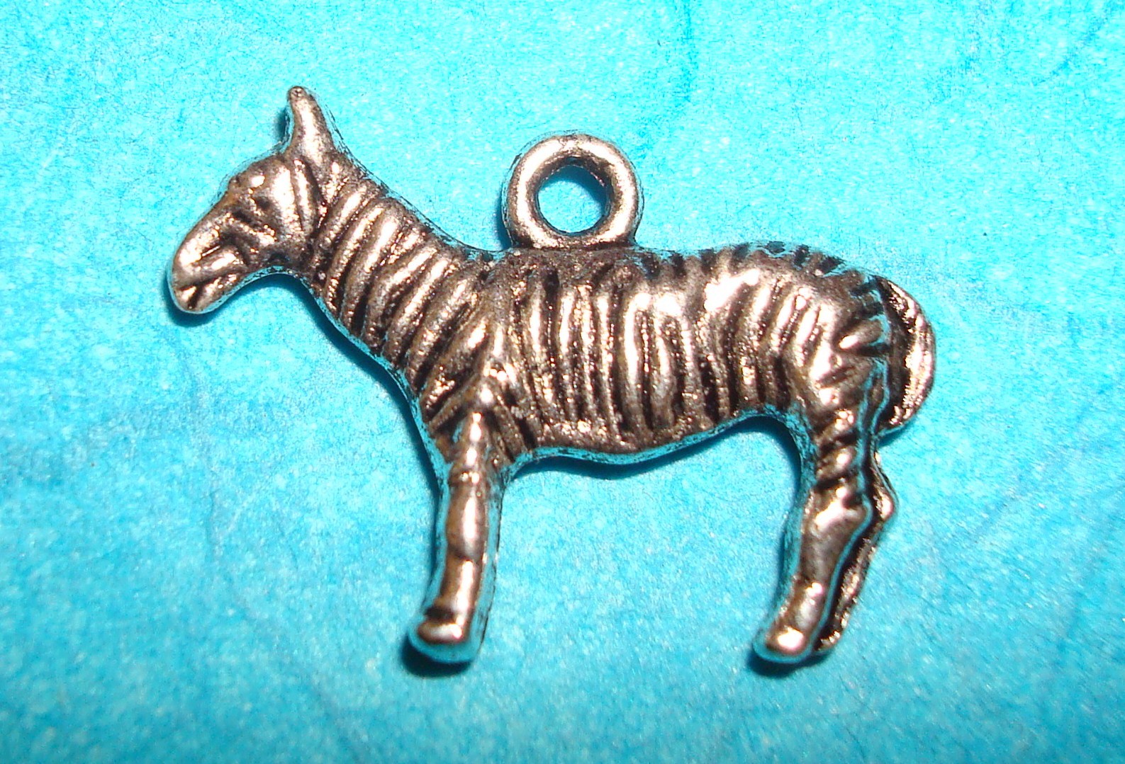 Pendant Zebra Charm Animal Charm Zoo Animal Zebra Strip Charm African ...
