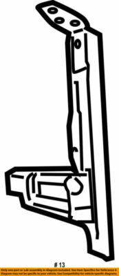 53209-60110 Toyota Brace sub-assy, hood lock support 5320960110, New ...