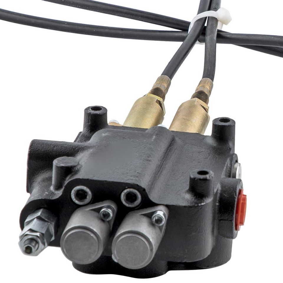 Cable Remote Control Valve Kit w/ 2 Spool Valve 80lpm 2 Cables Remote ...