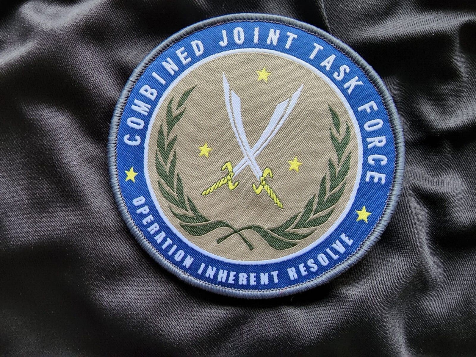 4" COMBINED JOINT TASK FORCE INHERENT RESOLVE OIH HOOK LOOP PATCH | eBay