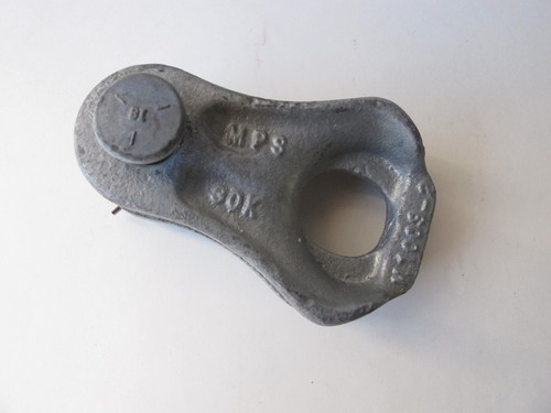 MacLean M1009-2 Thimble Clevis, Cotter, 60K lb, Ductile Iron, Hot ...