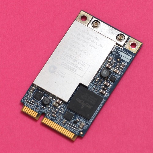 Apple iMac 2007/08 802.11n Mini PCI-e WiFi Card Broadcom BCM94321MC 607 ...