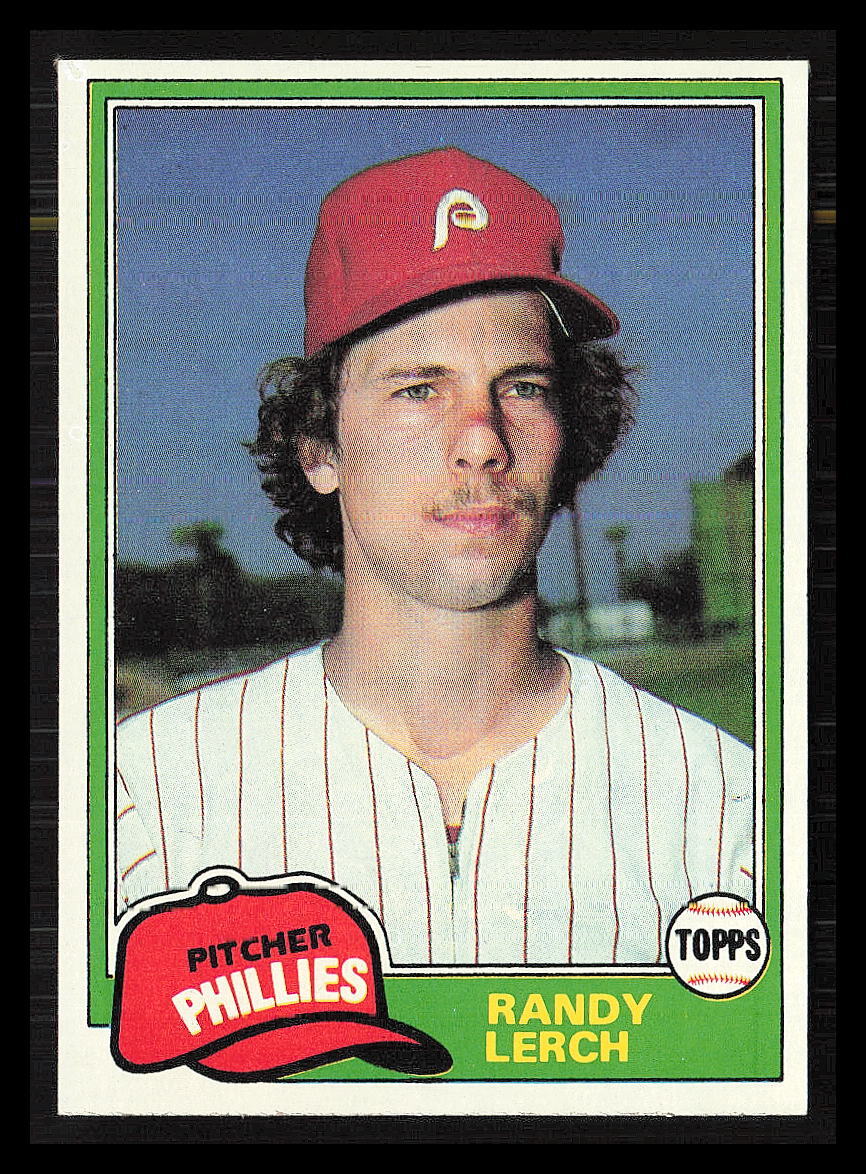 Randy Lerch 1981 Topps #584 Philadelphia Phillies | eBay