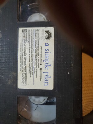 A Simple Plan 1998 VHS- Bill Paxton 121 minutes | eBay