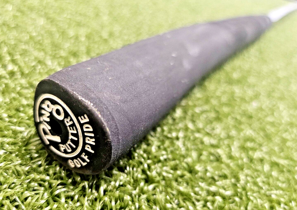 Acushnet BullsEye Blade Putter / RH / Fluted Steel ~34.5" / Good Grip ...