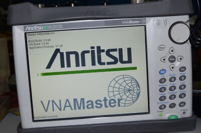 Anritsu MS2035B 6 Ghz 2 Port VNA Master Vector Network / Spectrum Analyzer 411 | eBay
