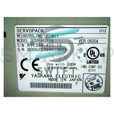 New YASKAWA JUSP-NS115 Servo Drive | eBay