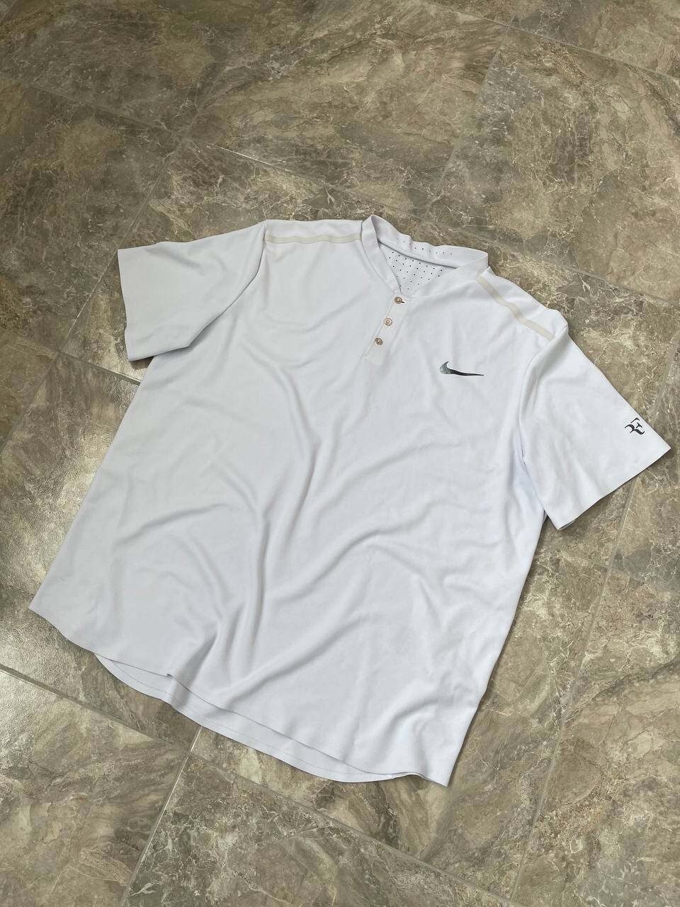 Nike Roger Federer RF 2017 Advantage Wimbledon Henley… - Gem