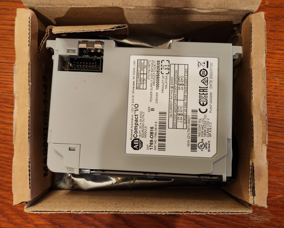 Allen-Bradley 1769-OB16 /B CompactLogix DC Output Module - NEW | eBay