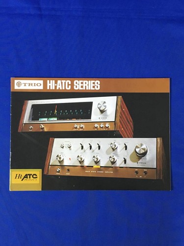 Catalog TRIO Hi-ATC series 1970s audio equipment from Japan | eBay UK