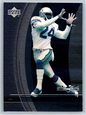 1999 Upper Deck Black Diamond Shawn Springs Seattle Seahawks #99 | eBay