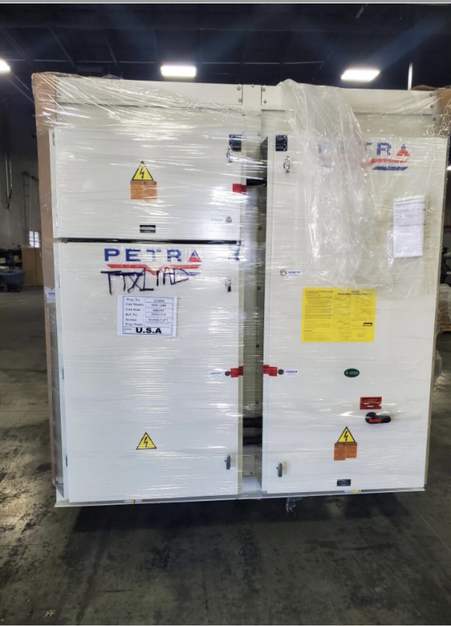 NEW PETRA ENGINEERING 140 TON CONDENSING UNITS DSPH140 460 VOLT CHILLER ...