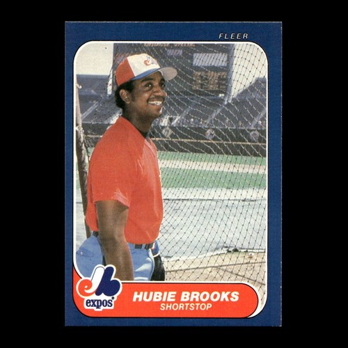 Hubie Brooks 1986 Fleer Montreal Expos #244 R318F 44 | eBay