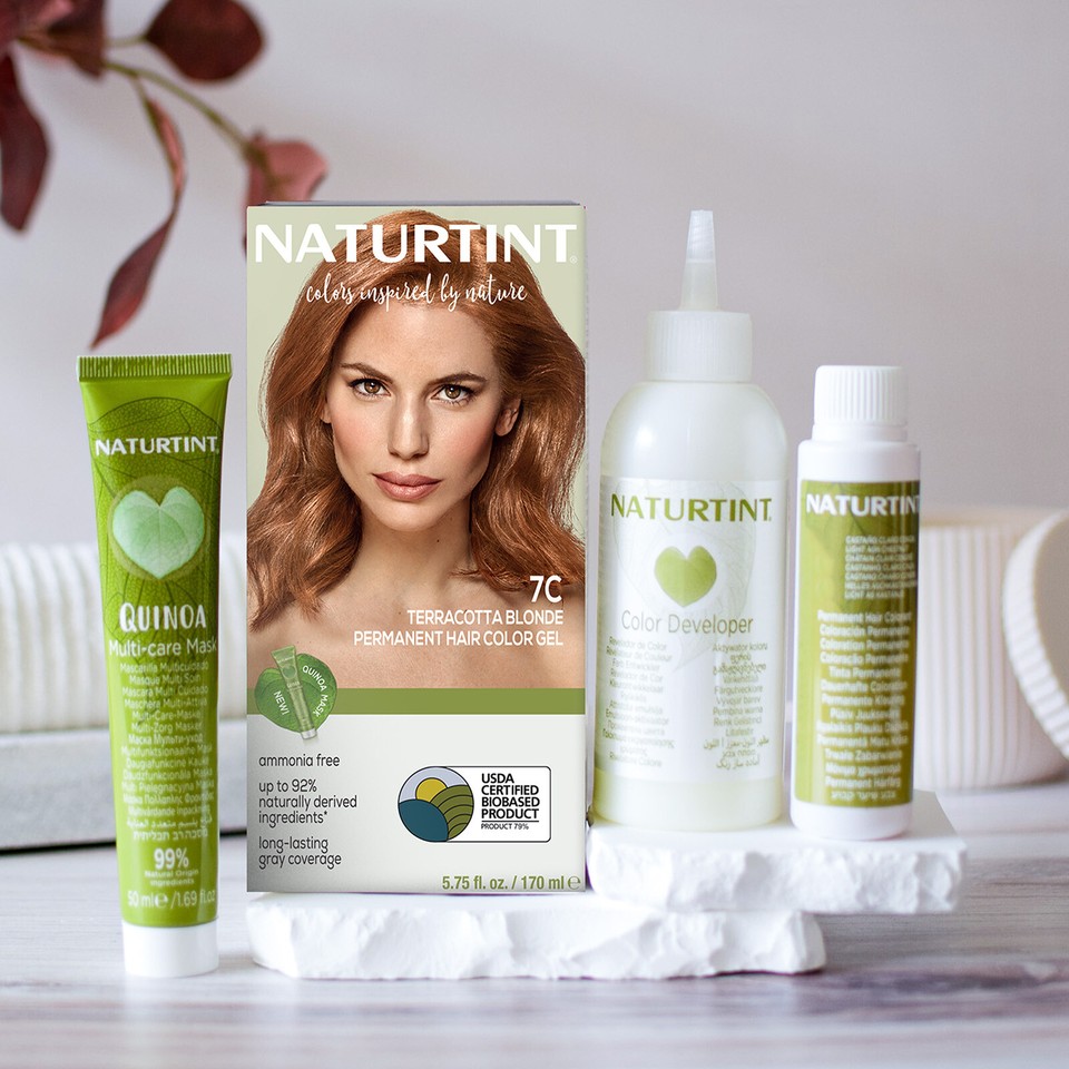 Naturtint Permanent Hair Color - 7C Terracotta Blonde 5.07 Fl Oz (Pack ...