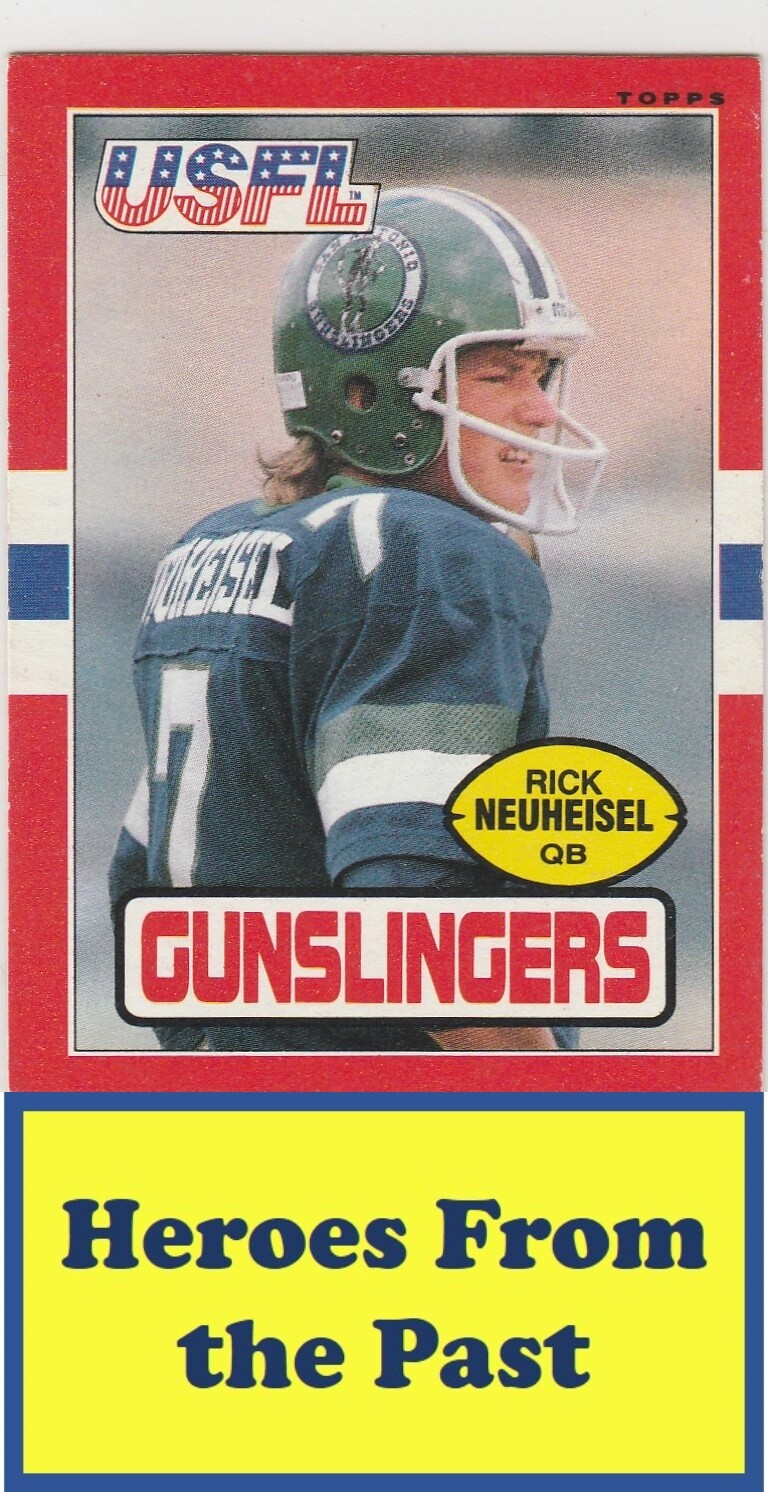 1985 Topps USFL #119 Rick Neuheisel 052-K | eBay