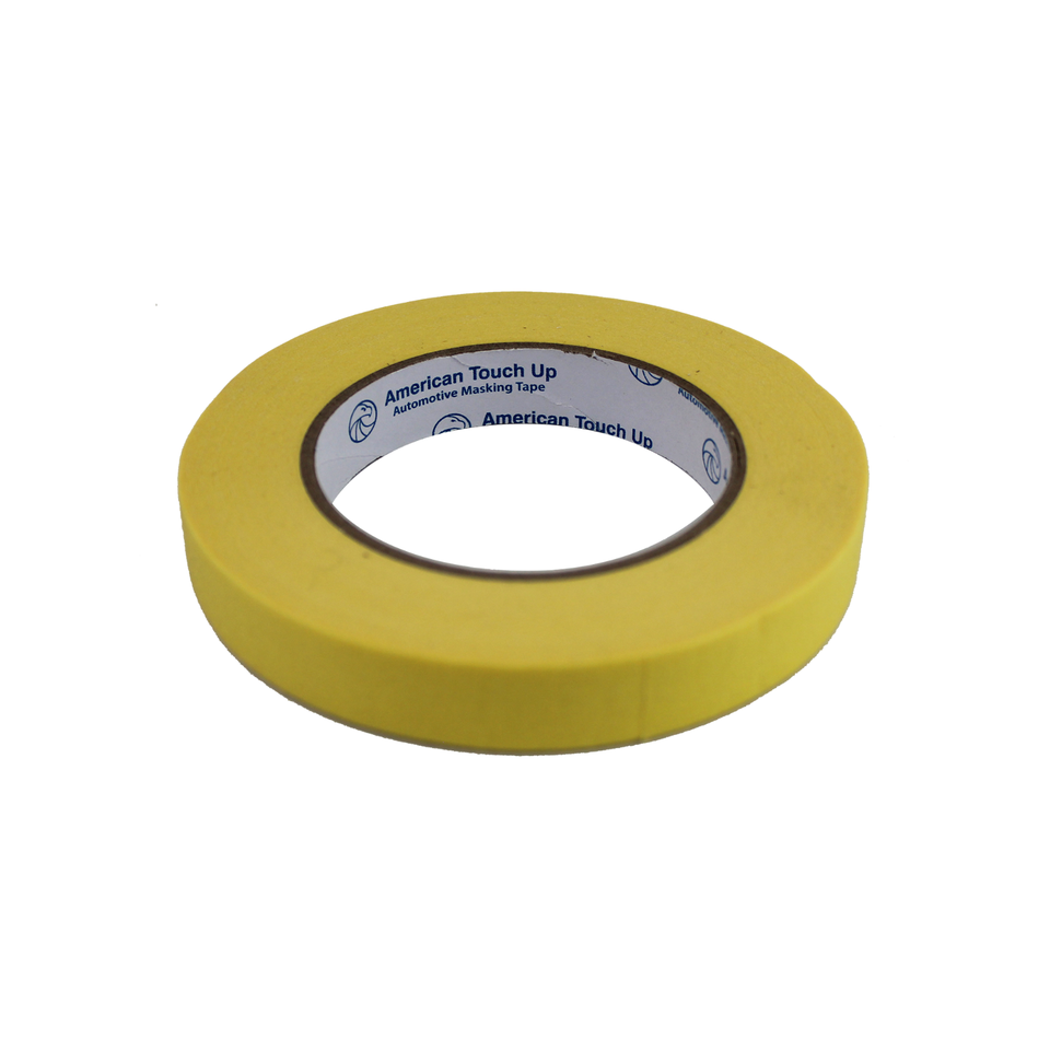 Automotive Masking Tape Paint Refinish 3/4in x 60yds (18m x 55mm ...