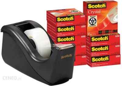 3M Extra Strong Scotch Crystal Tape With Dispenser Crystal Magic tape ...