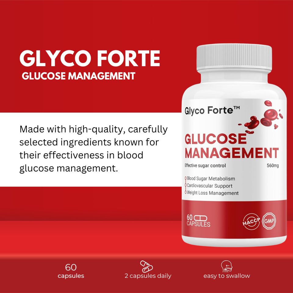 Glyco Forte - Glucose Management & Wellness Support - 60 Capsules | eBay