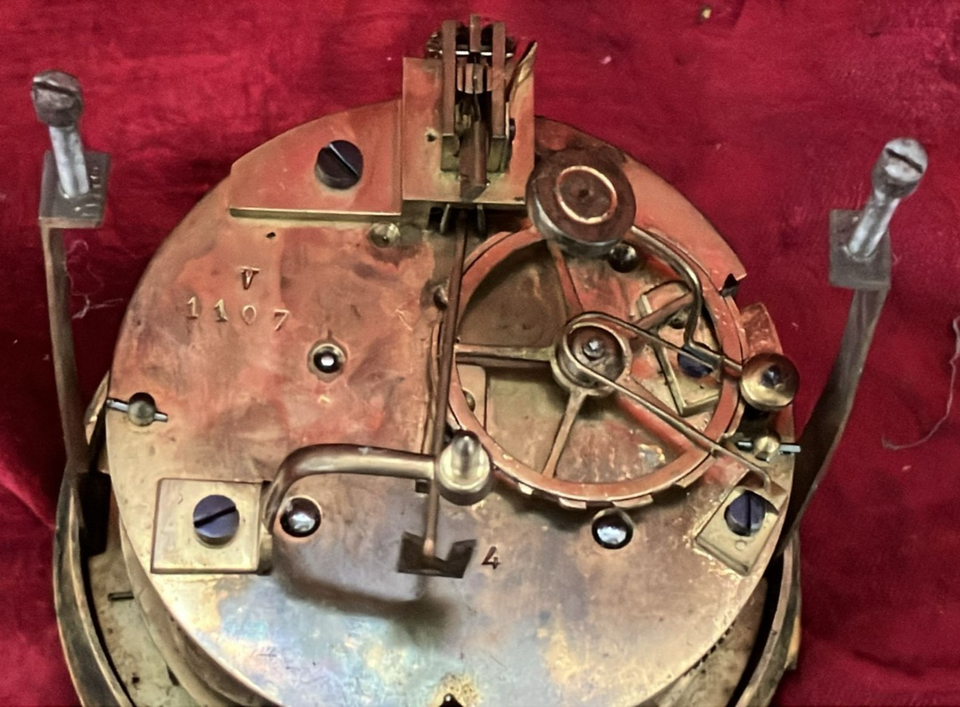 Nice French 8 Day Bell Striking Clock Movement | eBay