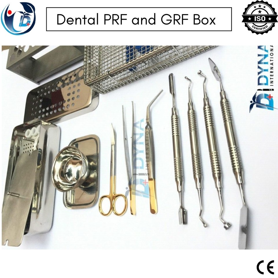 Dental PRF and GRF Box System Platelet Rich Fibrin Implants Instruments ...