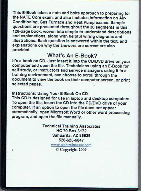 PREPARING FOR NATE CERTIFICATION EXAMS (E-BOOK) on CD | eBay
