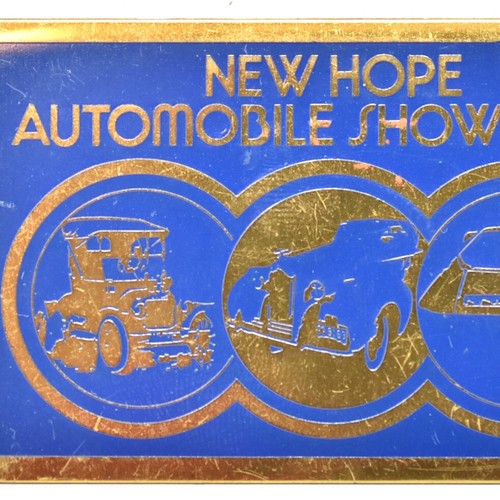 1974 New Hope Automobile Show Antique Car Auto Club Pennsylvania Plaque ...