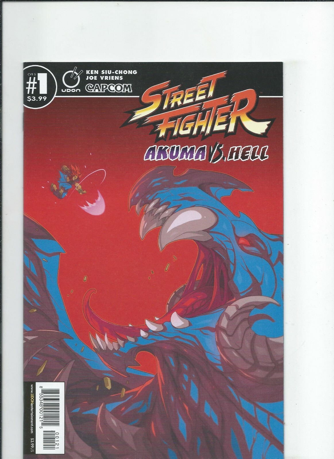 Udon Comics Street Fighter Akuma Vs Hell NM-/M 2019 | eBay